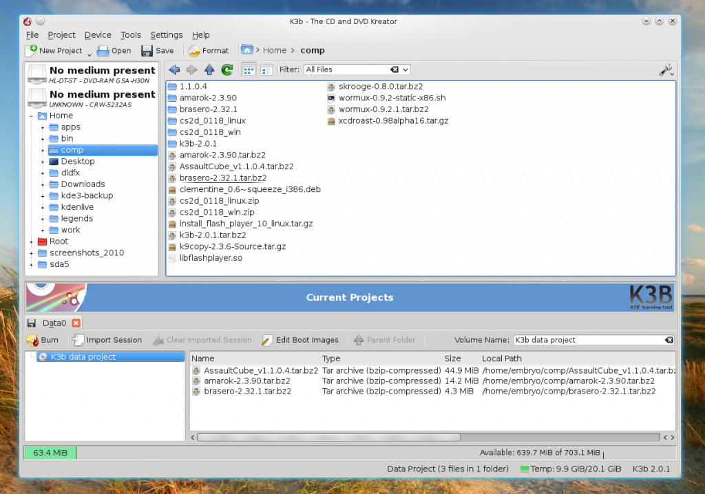 6 Linux Burning Applications – Overview & Screenshots | TuxArena